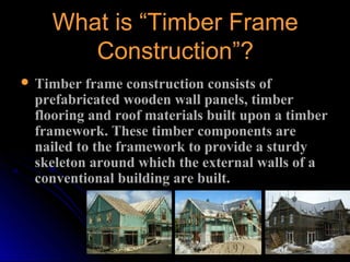 Frame House Construction Powerpoint Template