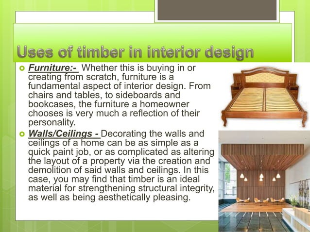 Timber interioor design diwakar kushwaha | PPT