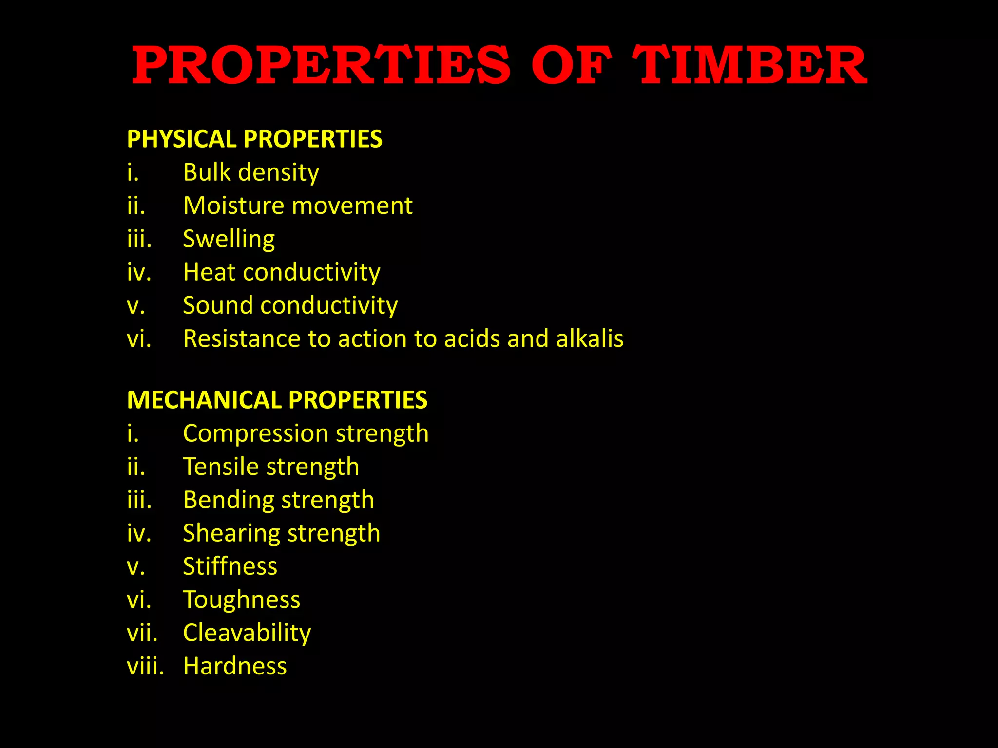 timber introduction | PPTX