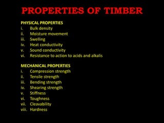 timber introduction | PPT