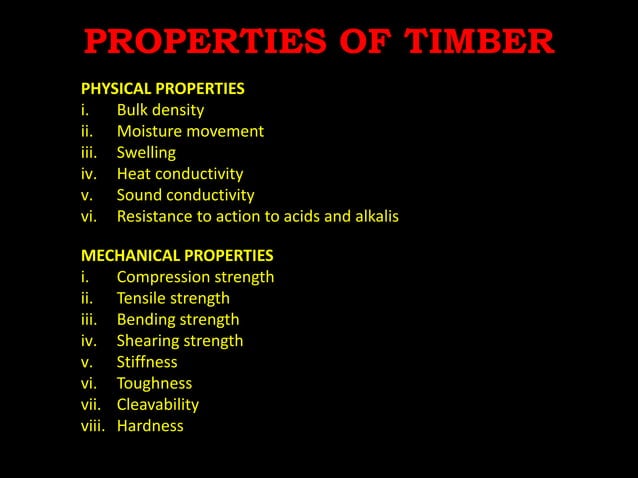 timber introduction | PPT