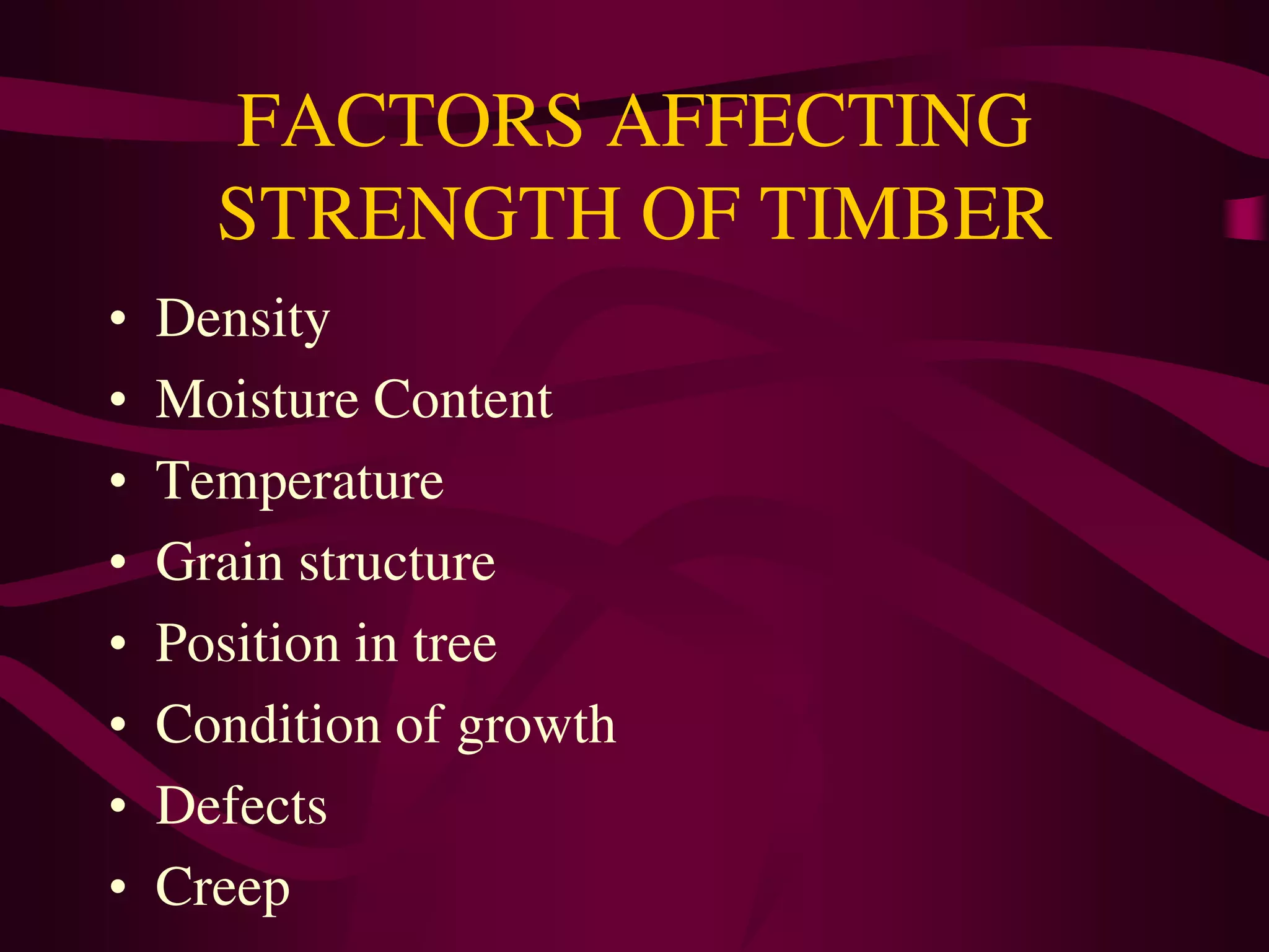 Timber, its use and conections | PDF