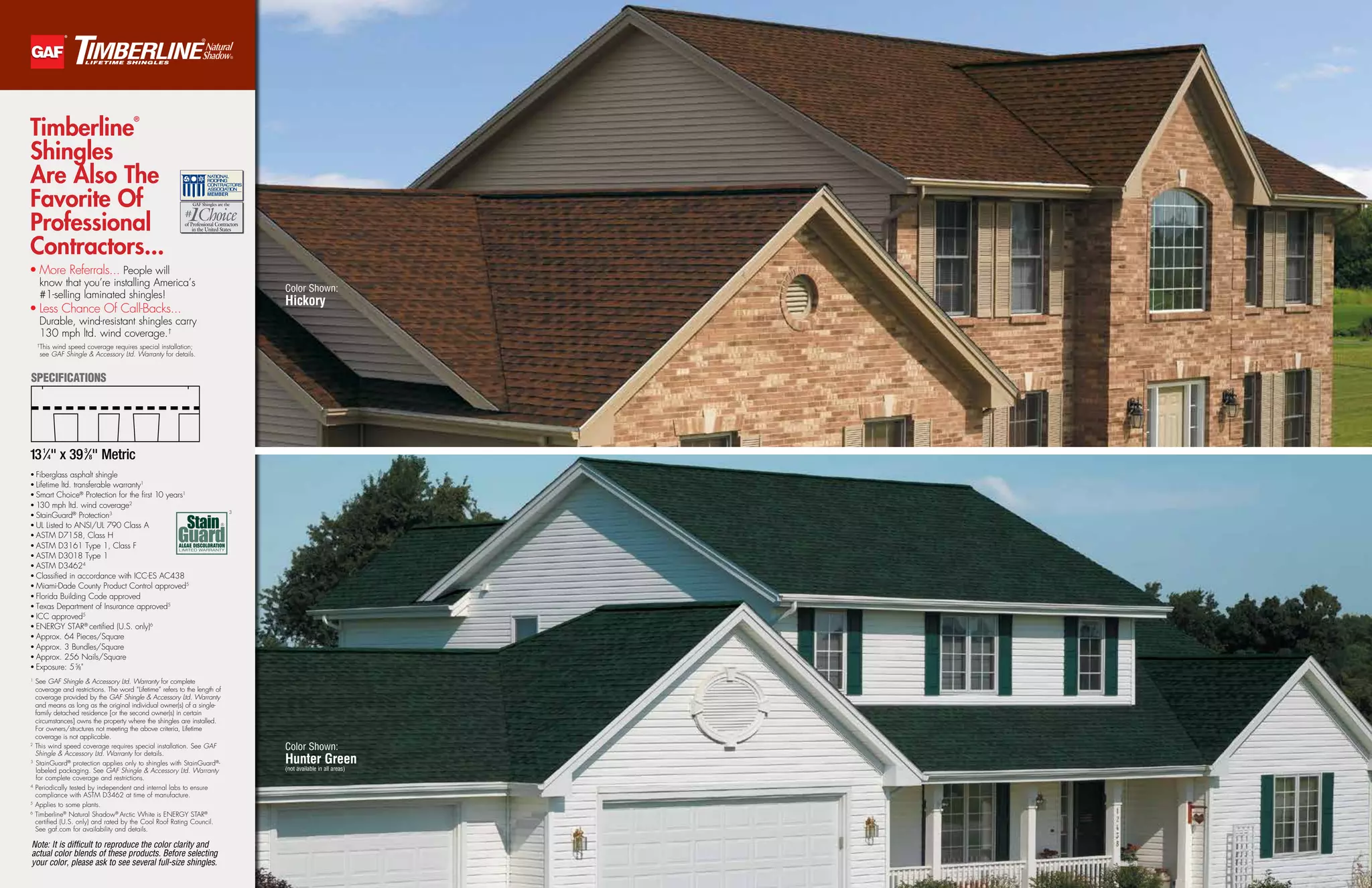 Timberline natural shadow_brochure | PDF