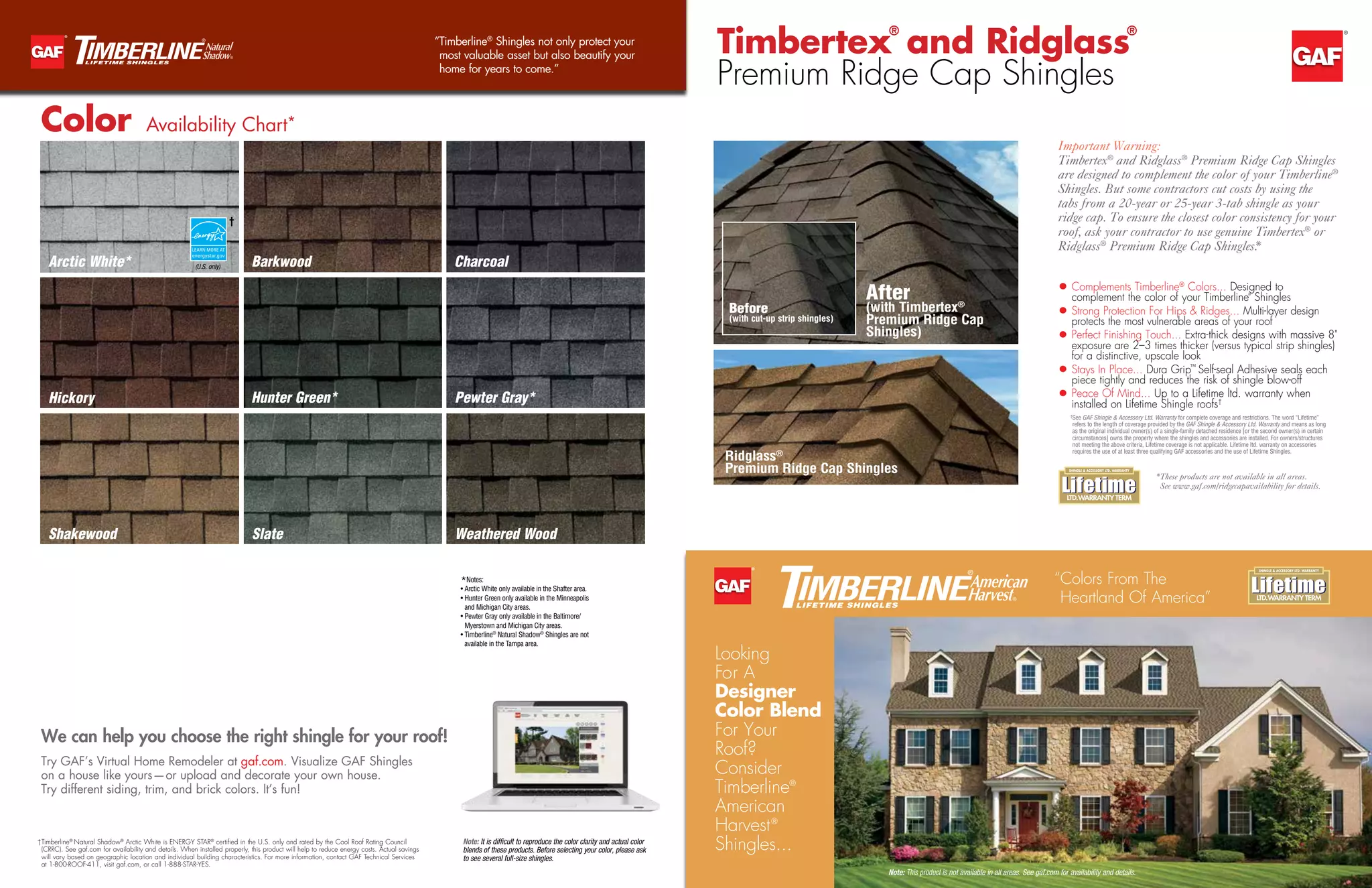 Timberline natural shadow_brochure | PDF