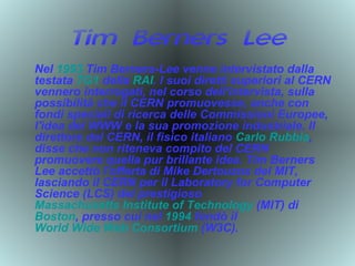 Tim berners lee | PPT