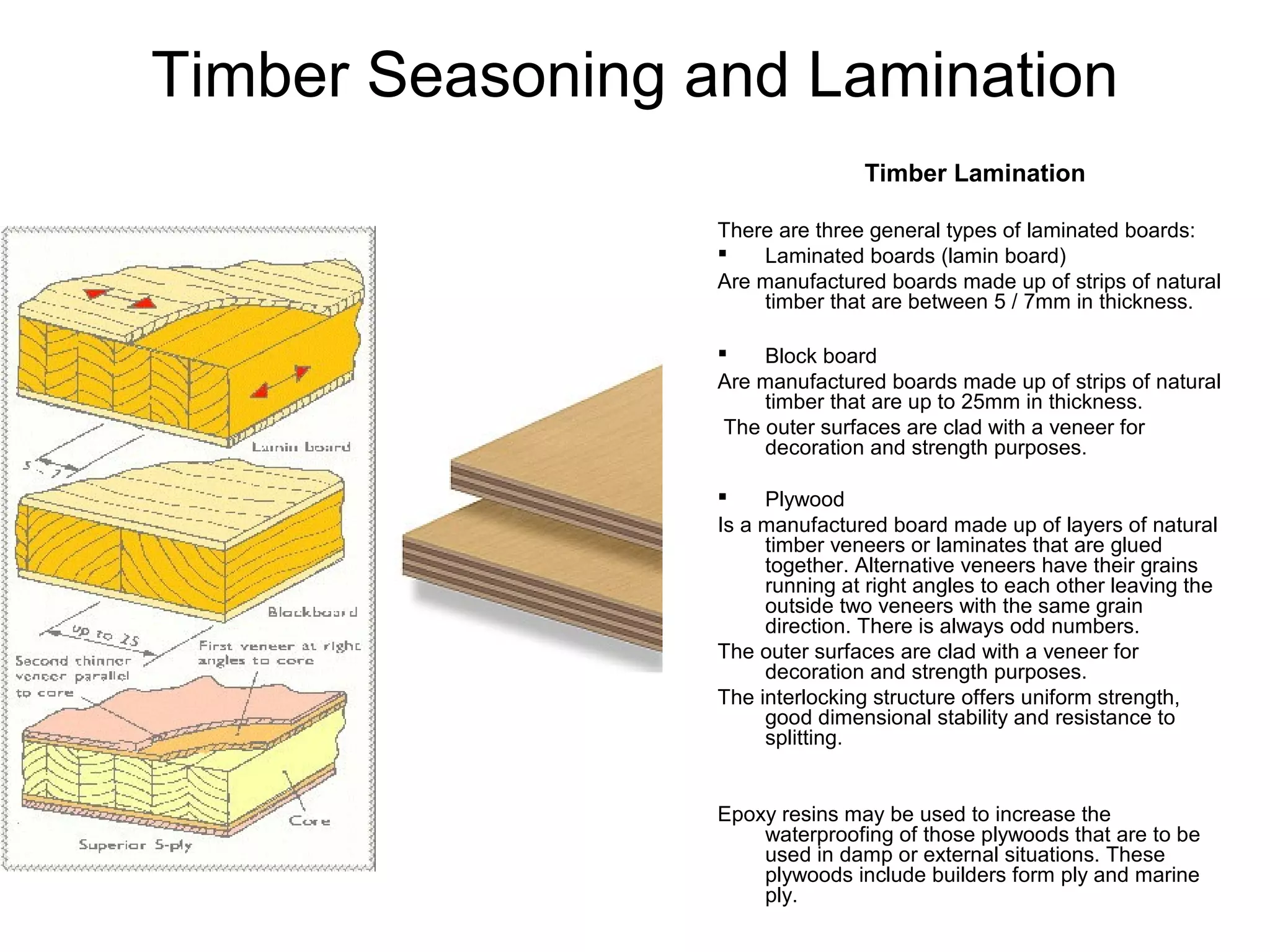 Timber seasoning | PPT