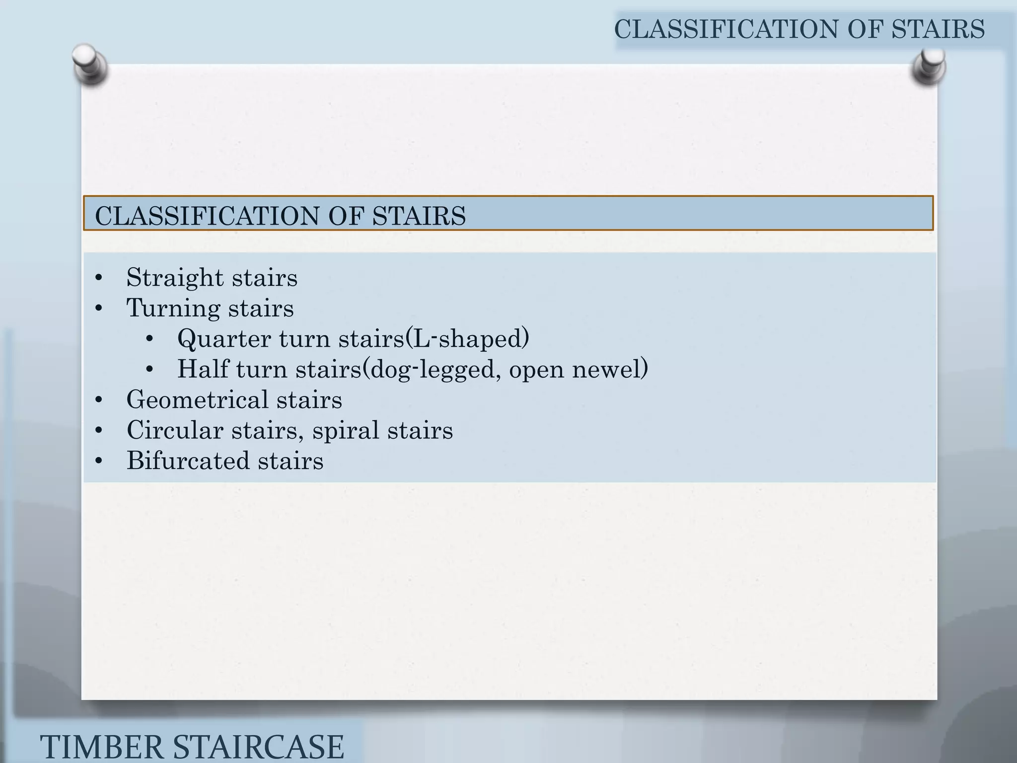 Timber staircase | PDF