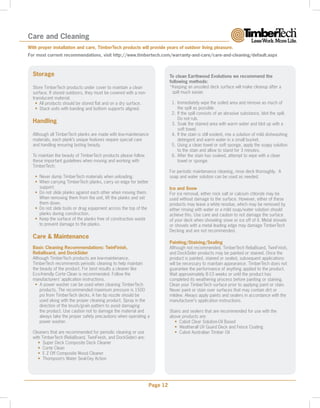 TimberTech Decking Install Guide | PDF