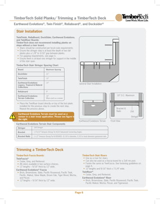 TimberTech Decking Install Guide | PDF