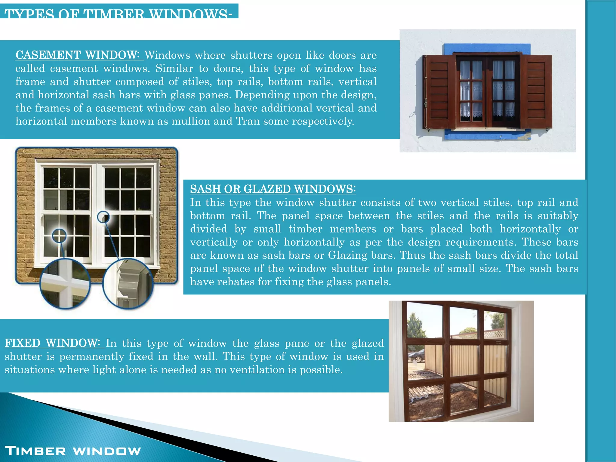 Timber window | PDF