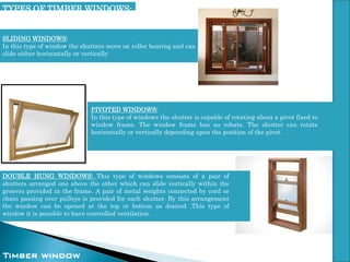 Timber window | PDF