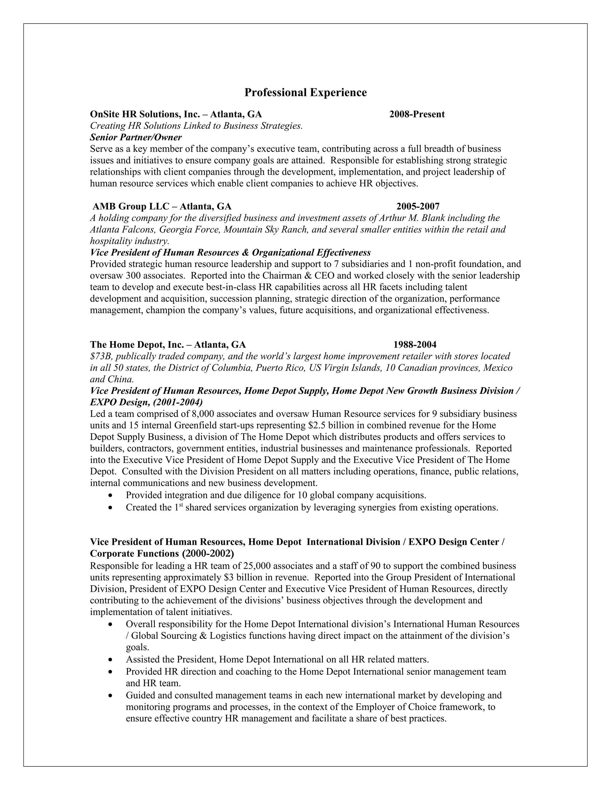 Tim Bolton Resume | DOC