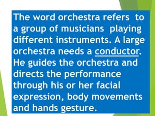 Timbre_Western Orhestra (MAPEH6 - Music) | PPTX | Classical Music | Music