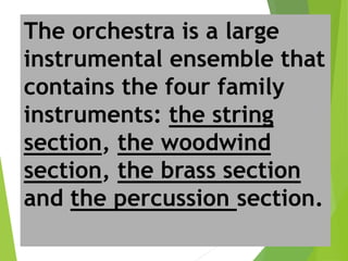 Timbre_Western Orhestra (MAPEH6 - Music) | PPTX