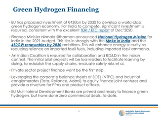 Green Hydrogen: Plans Potential and Future Outlook | PDF | Power and ...