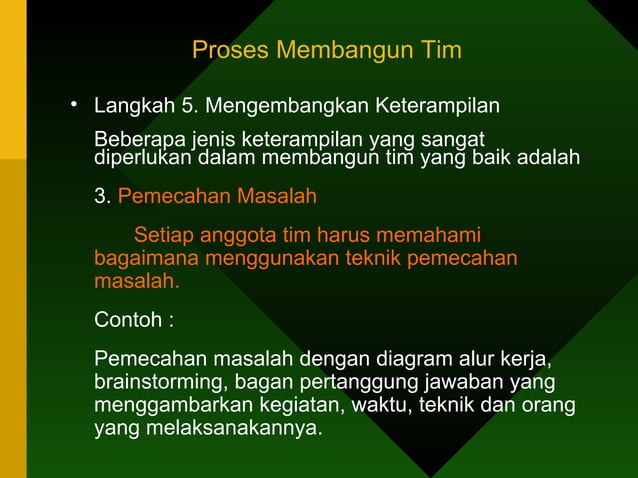 Tim building (membangun tim) | PPT