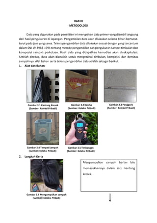 LAPORAN TIMBULAN SAMPAH | PDF