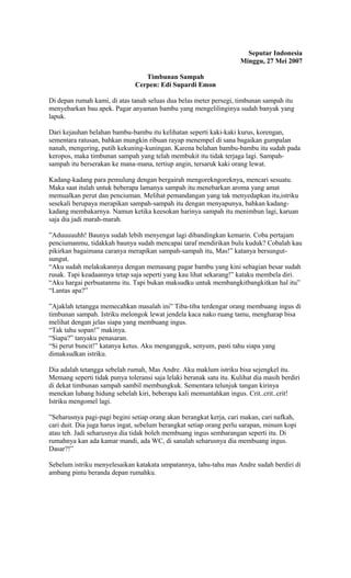 Timbunan sampah (edi supardi emon) | DOC