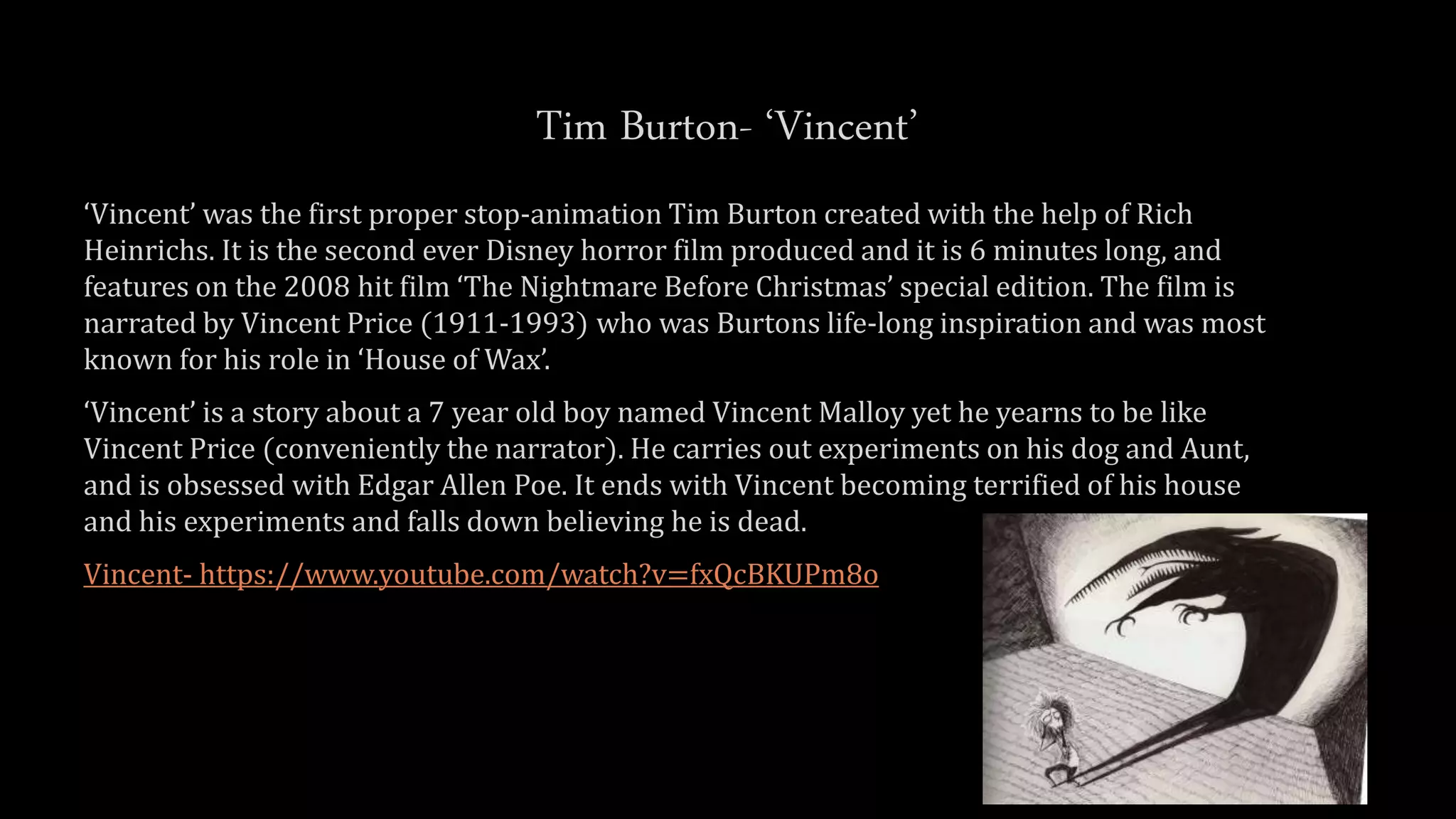 Tim Burton and Henry Selick | PPT