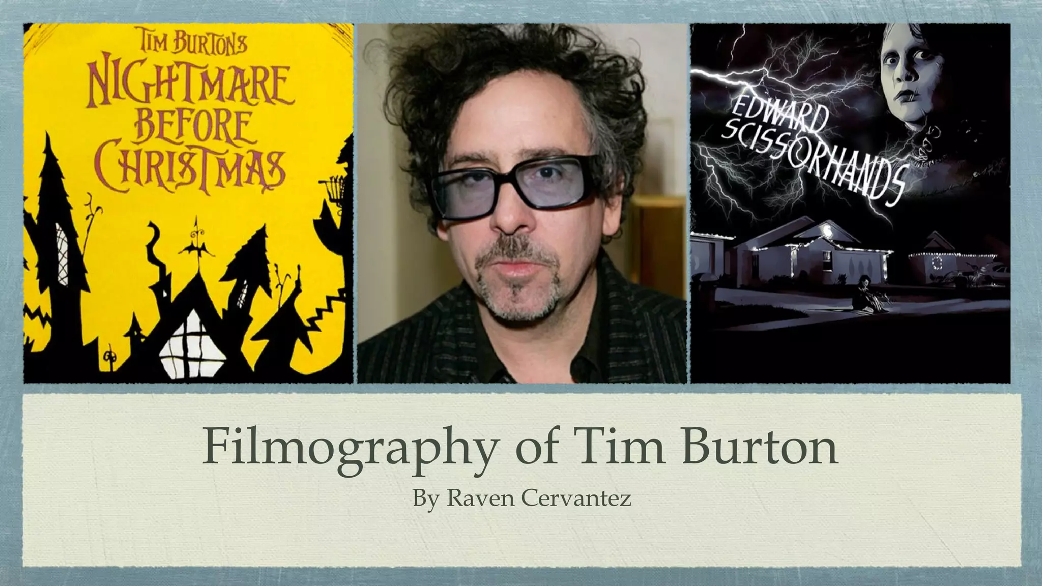 Tim burton presentation | PPT