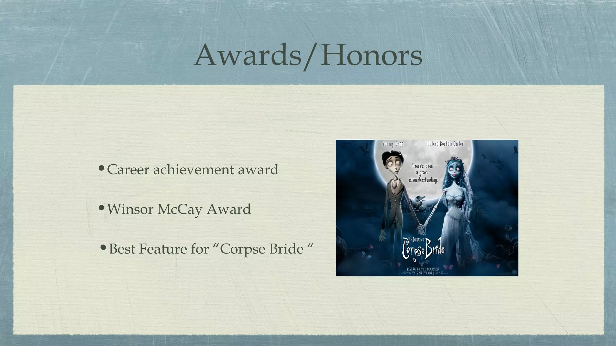 Tim burton presentation | PPT