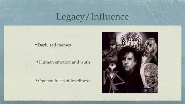 Tim burton presentation | PPT