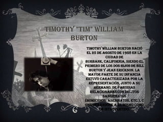 Tim burton`s world | PPTX