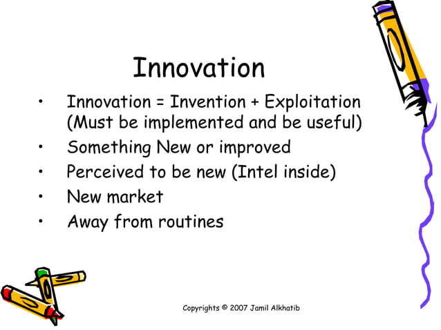 Technology and Innovation Management | PPT