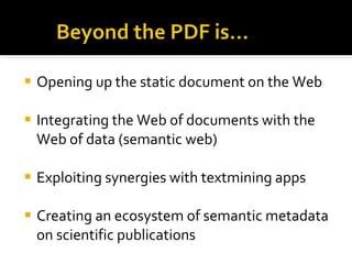 Opening up the Research Communications Ecosystem | PPT | Genetics | Science