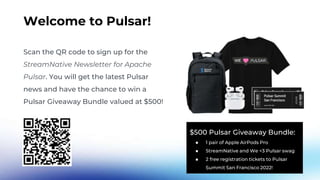 Building an Event Streaming Architecture with Apache Pulsar | PPT