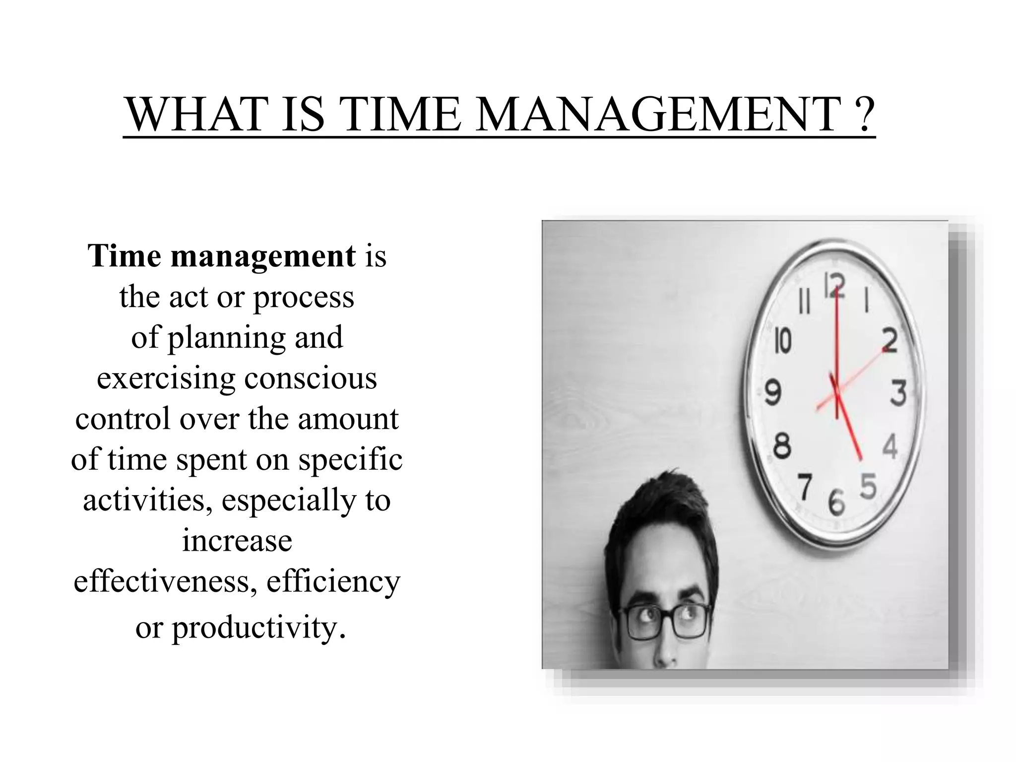 Time management best ppt for school and colleges | PPTX