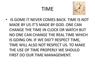 Time | PPTX