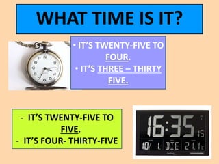 Time | PPT