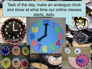 Telling Time kindergarten slides ppt | PPT