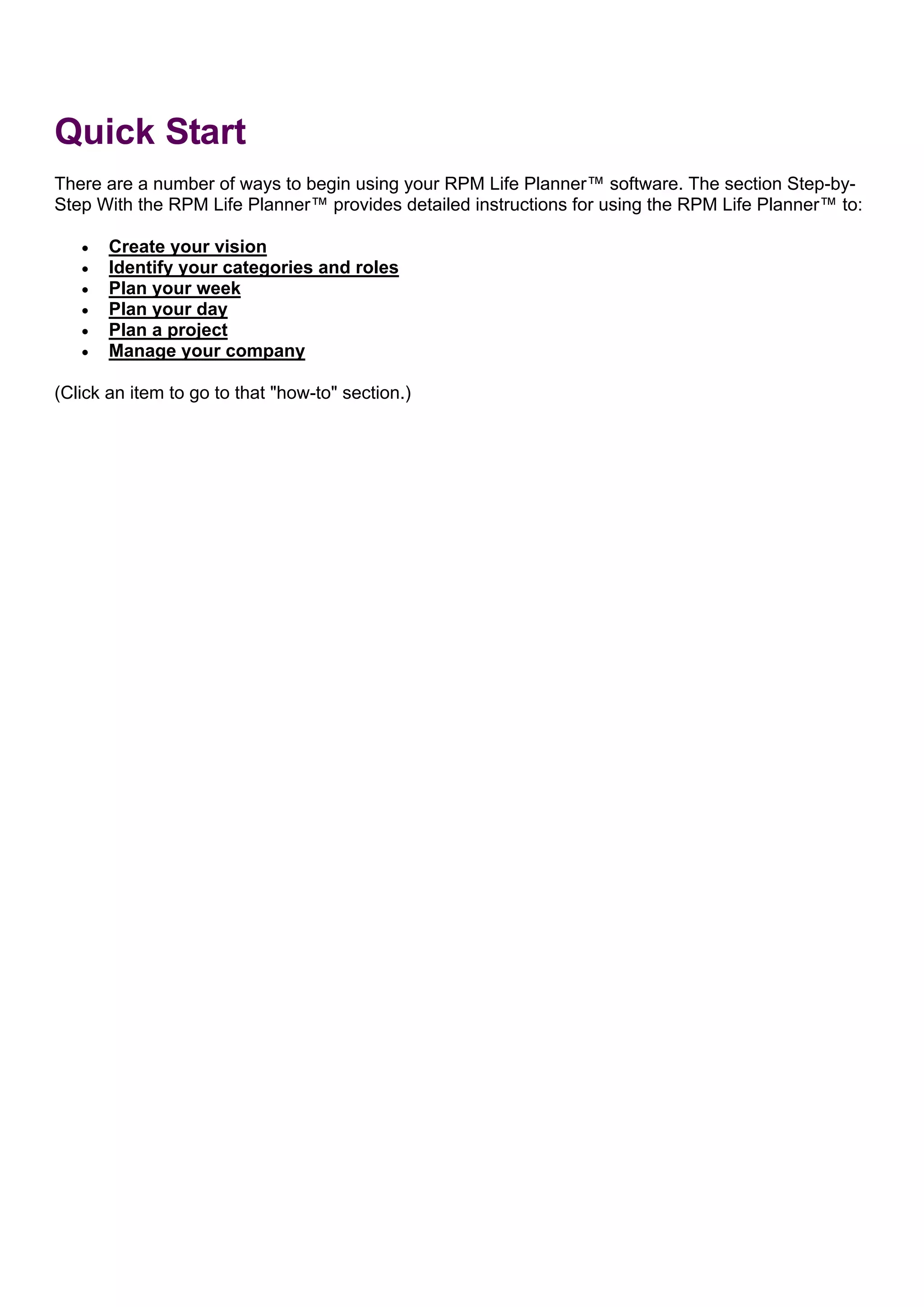 Time management Anthony robbins - rapid planning method | PDF ...