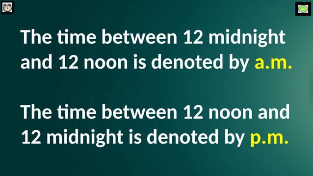 Introduction to Time_AM and PM_Telling Time.pptx | Education
