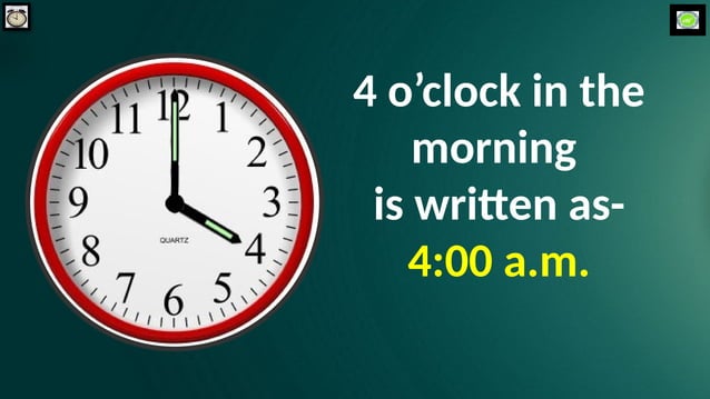 Introduction to Time_AM and PM_Telling Time.pptx | Education