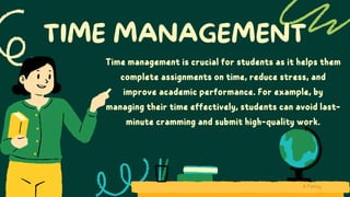Time Management -PowerPoint presentation | PDF