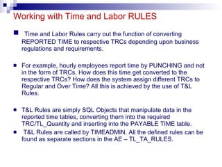 Time And Labor Overview | PPT
