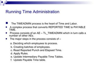 Time And Labor Overview | PPT