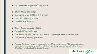 Time Based ACL | PPT