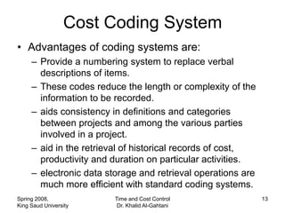 Time cost-control | PPSX