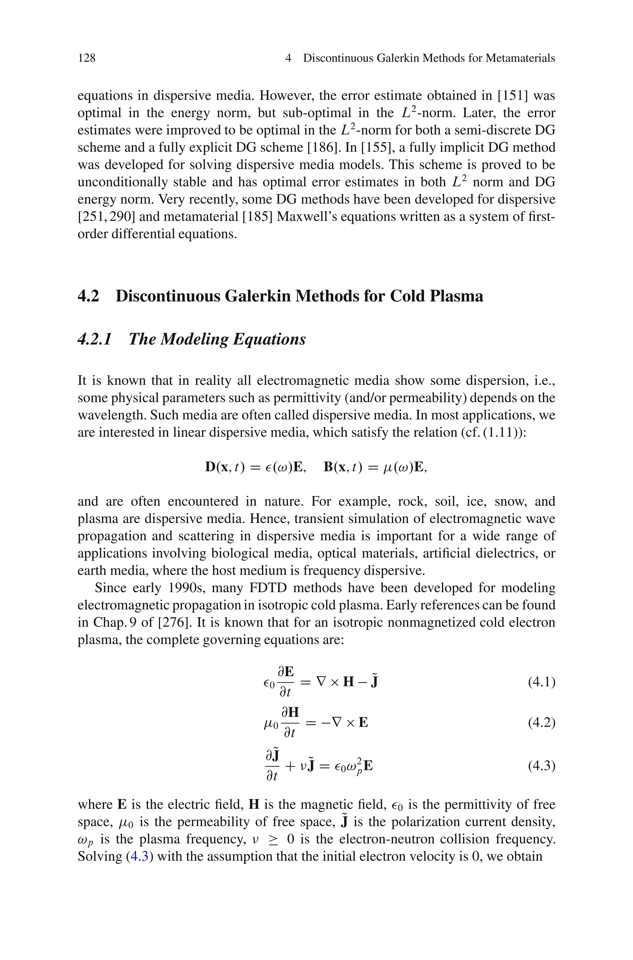 Time domain finite element methods for maxwell's equations in metamaterials | PDF