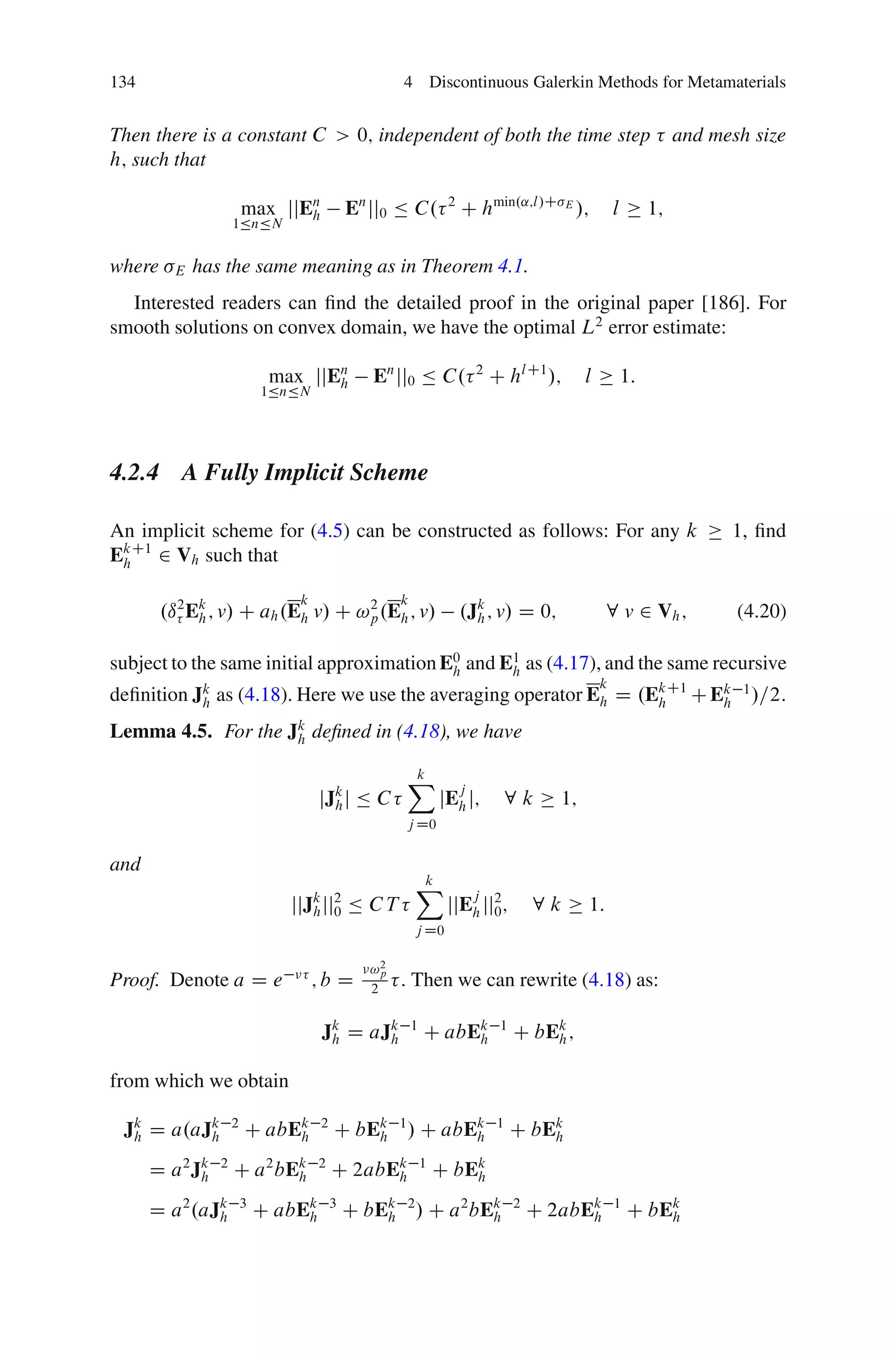 Time Domain Finite Element Methods For Maxwells Equations In Metamaterials Pdf