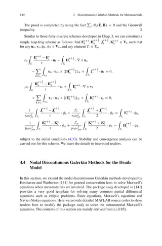 Time domain finite element methods for maxwell's equations in ...