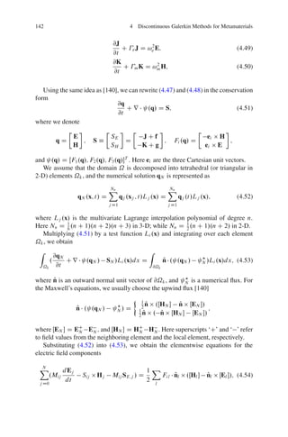 Time domain finite element methods for maxwell's equations in metamaterials | PDF
