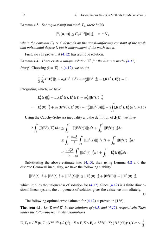 Time Domain Finite Element Methods For Maxwells Equations In
