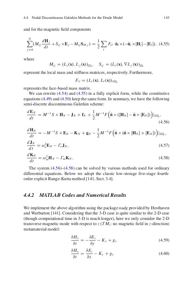 Time Domain Finite Element Methods For Maxwell S Equations In Metamat…
