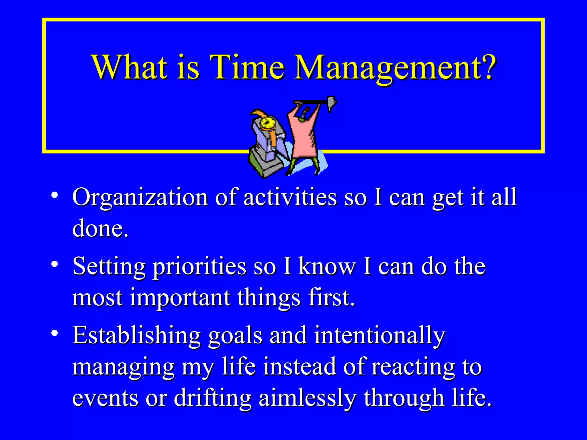 Time management-ppt | PPT