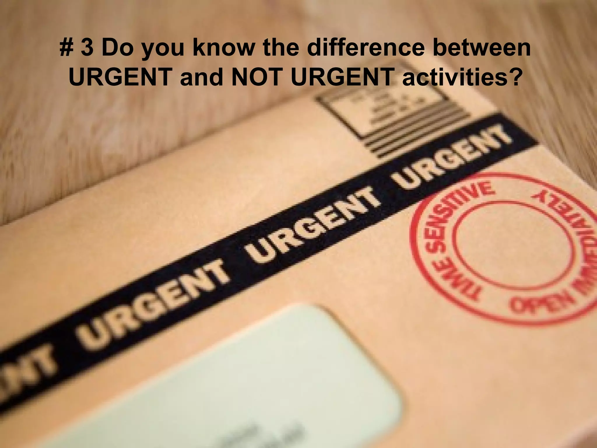 Self-Empowerment via 4th Generation Time Management | PPT | Education